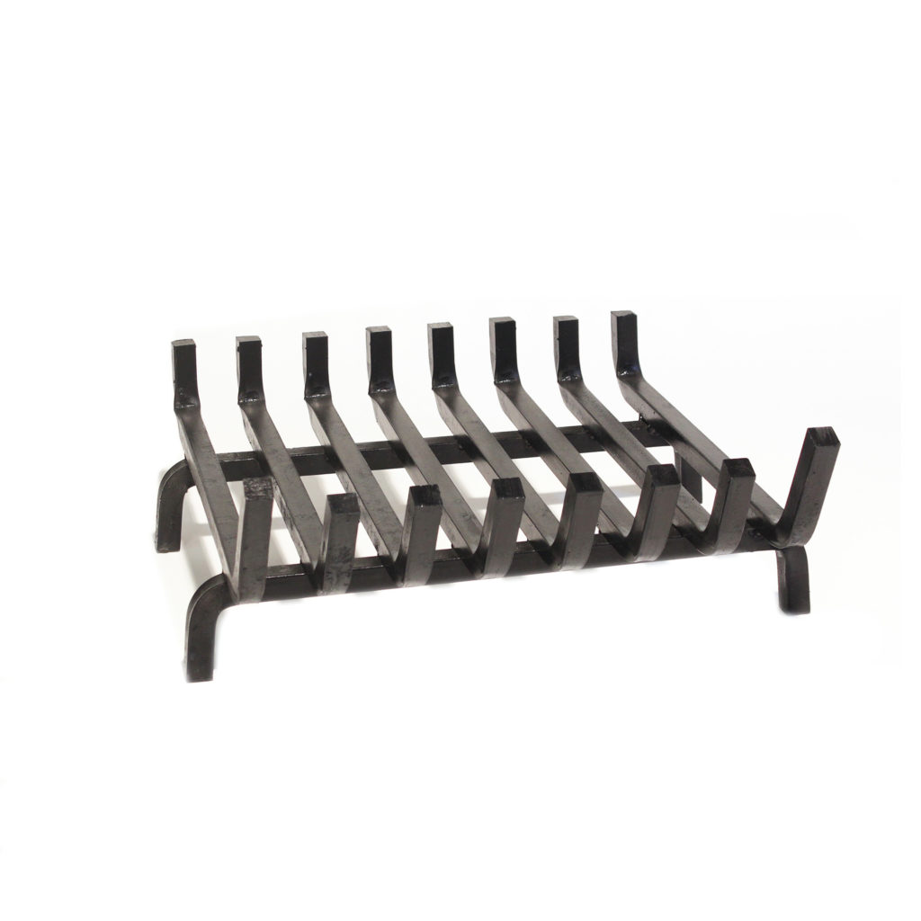 Grille Foyère – 8 Barres – Sans Anneau – Ferronnerie du Mont Saint Michel